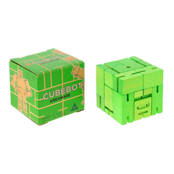 Cubebot - Small - Green - Nina Concept Store